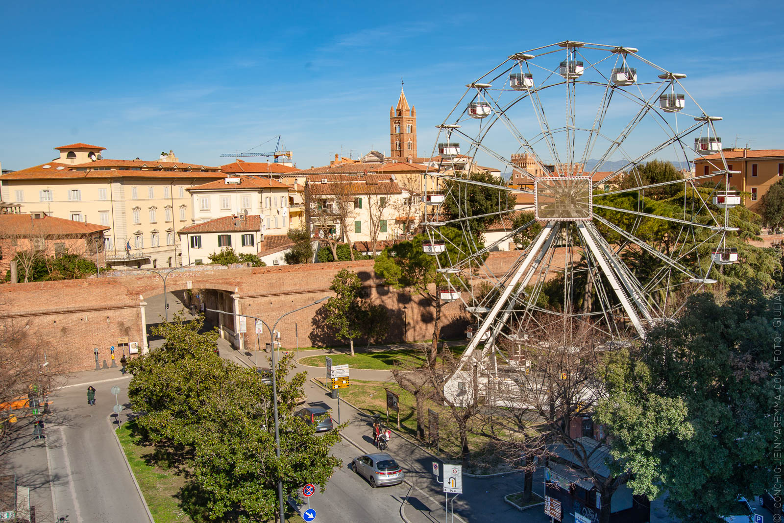 The city of Grosseto: the historical centre - Poggio Cavallo